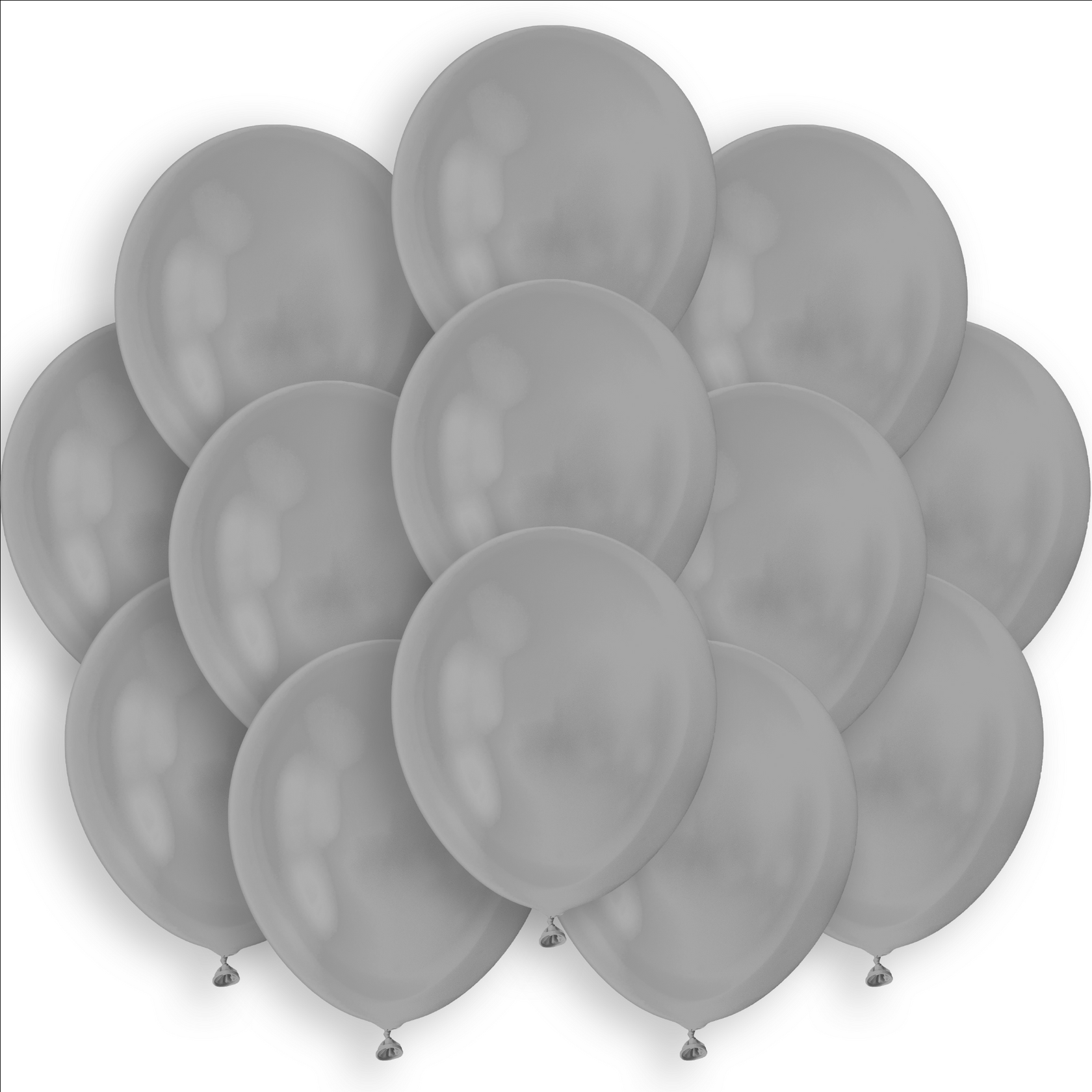 12 inch Silver Balloons (3000pcs) – Tilco Balloons