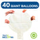 72 inch Giant Clear Balloons (40pcs) – Tilco Balloons
