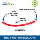 260 Red Twisting Balloons (5000pcs) – Tilco Balloons